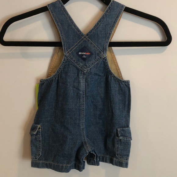 OshKosh B'gosh | Bottoms | Osh Kosh Genuine Baby Denim Overalls Sz 6m ...